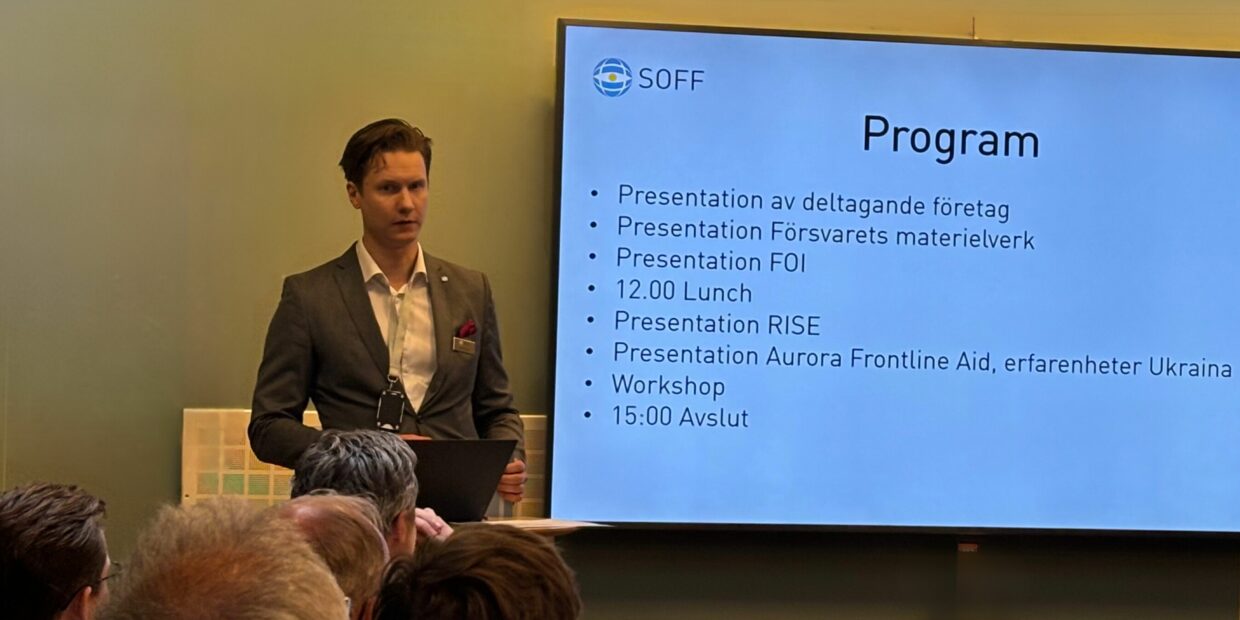 Att praktisera på SOFF – vad gör man? En intervju med Mattias Levin - SOFF